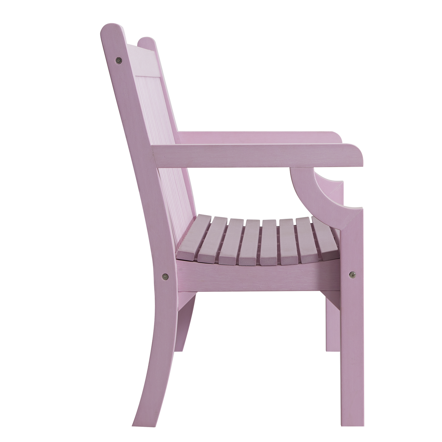 Winawood Sandwick 2 Seater Wood Effect Bench - Petal Lilac – Maison ...