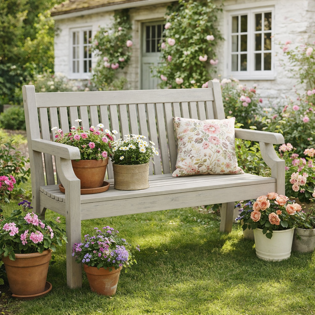 Winawood Sandwick 2 Seater Wood Effect Bench – Maison & Garden