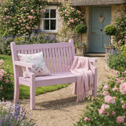 Winawood Sandwick 2 Seater Wood Effect Bench – Maison & Garden