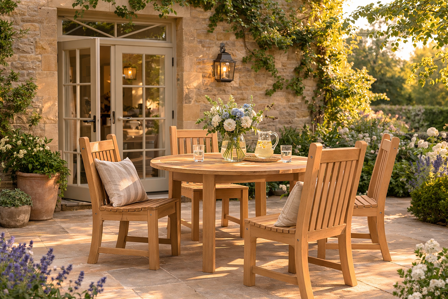 Winawood Sandwick Round Dining Set – Maison & Garden