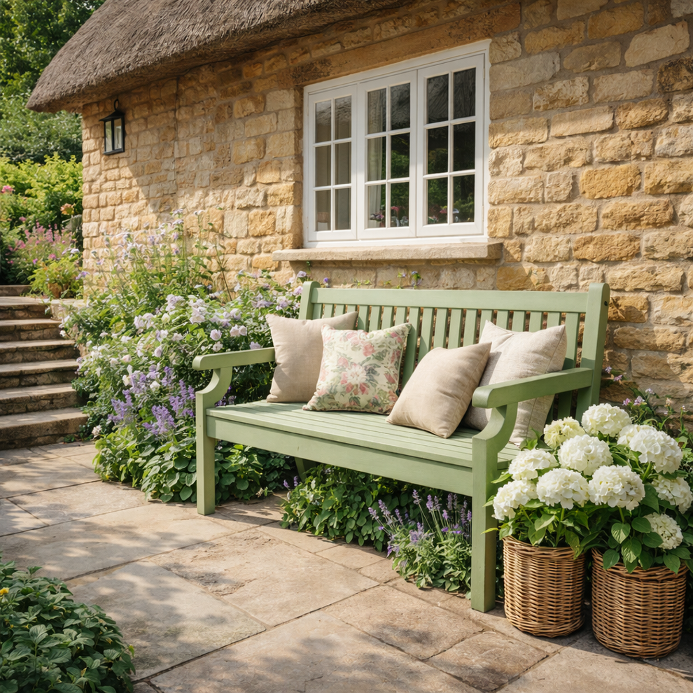 Winawood Sandwick 2 Seater Wood Effect Bench – Maison & Garden