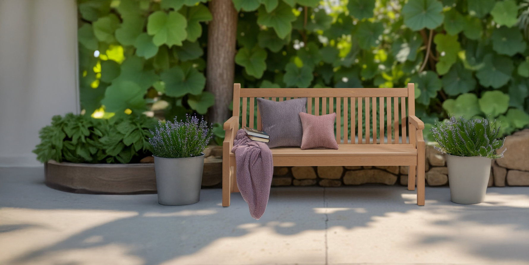 Recycled Plastic Garden Benches - Maison & Garden